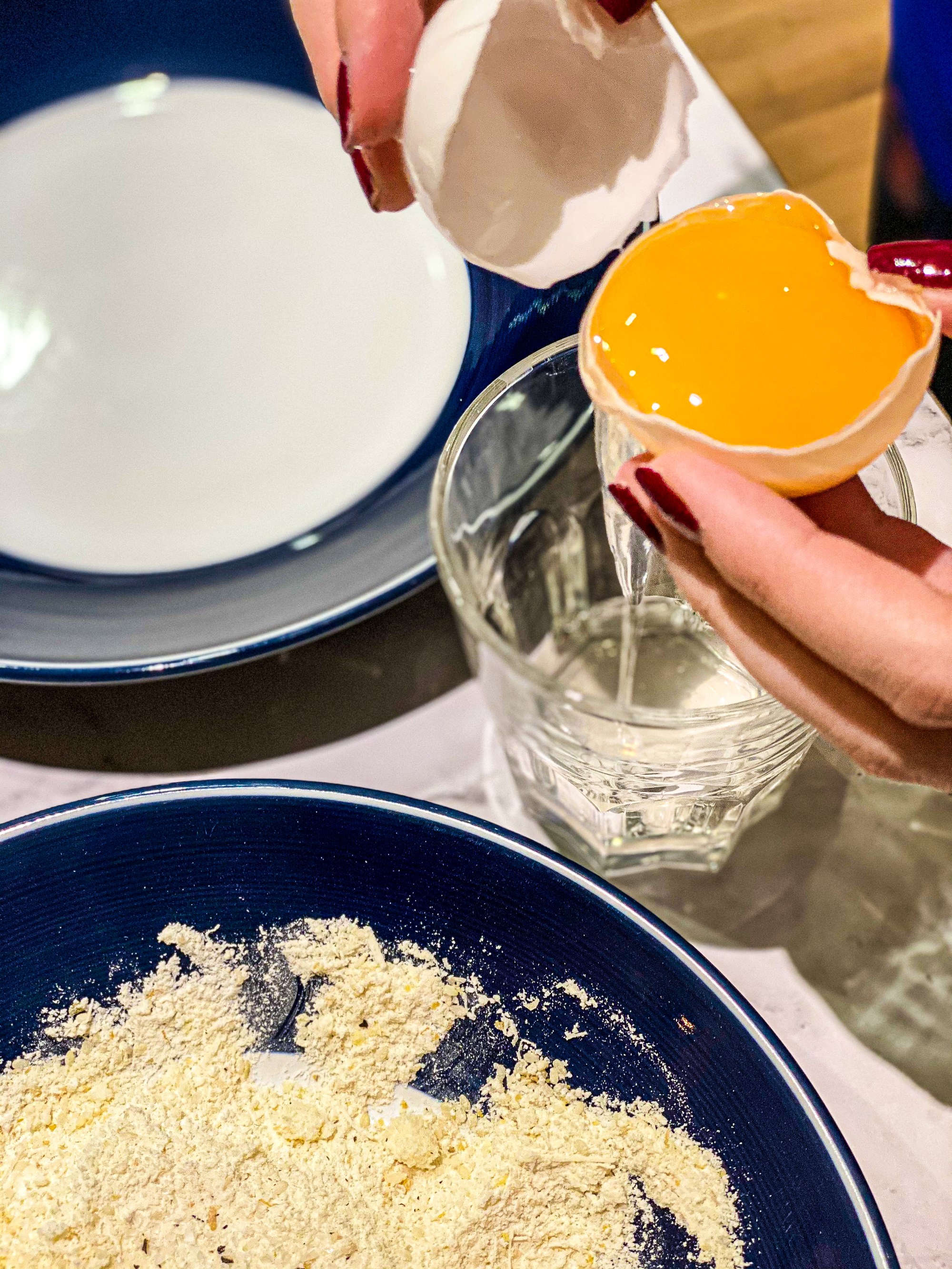 Veal Schnitzel with Duck Egg and Anchovies - Dine with Delight